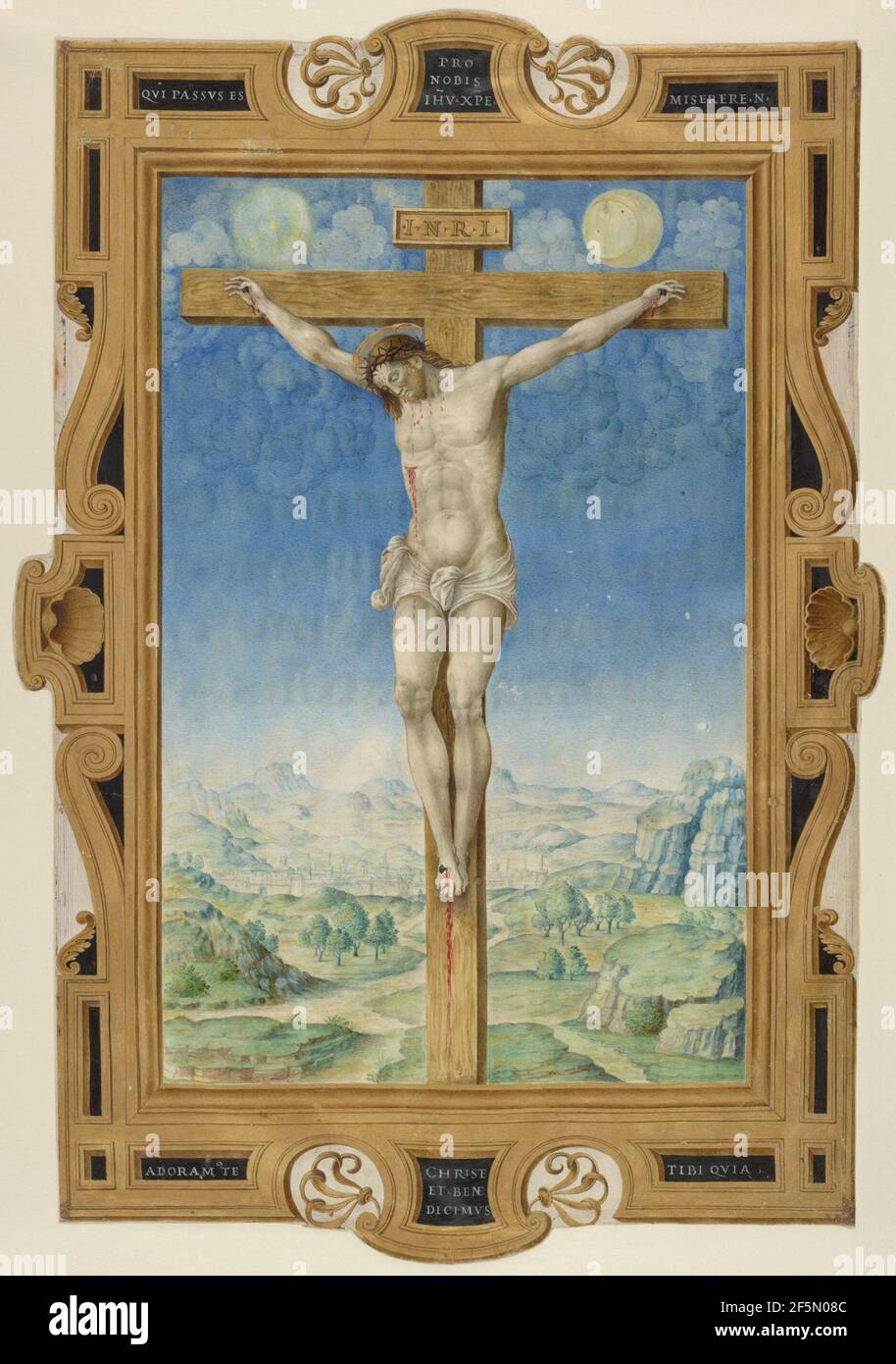 The Crucifixion. Vincent Raymond (French, died 1557, active by 1535 ...