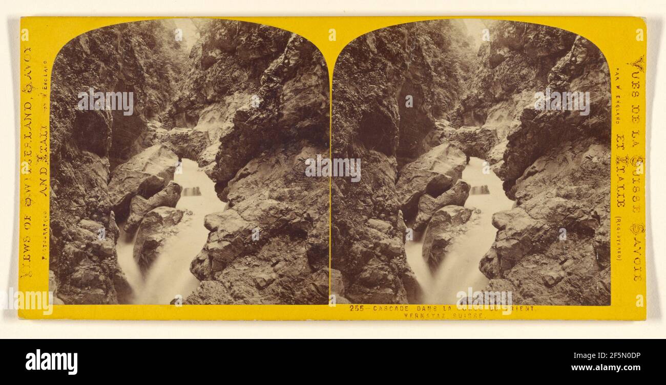 Cascade dans la gorge du trient hi-res stock photography and images - Alamy