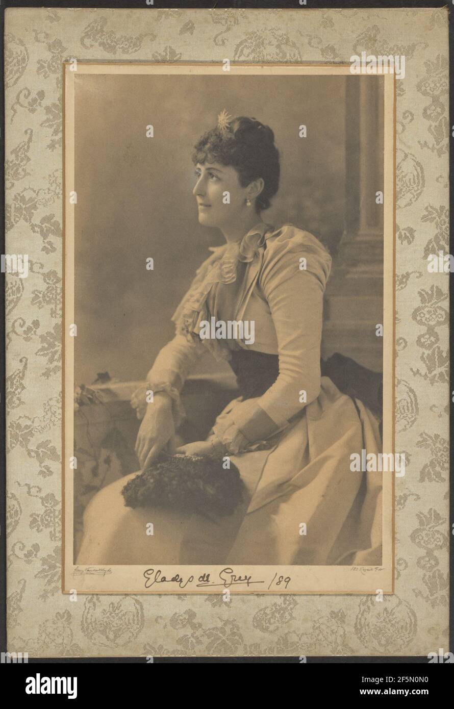 Gladys de Grey. Henry Van der Weyde (British, active London, England ...