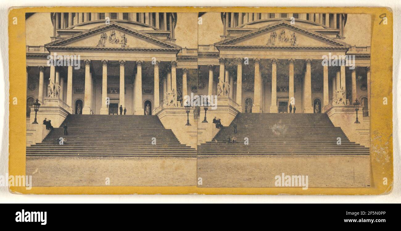 Entrance to Capitol.. George D. Wakely (American, born England, 1836 ...