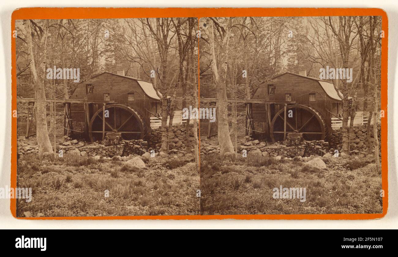 Town Mill Built by Gov. Winthrop in 1650. Franklin P. Kenyon (American ...