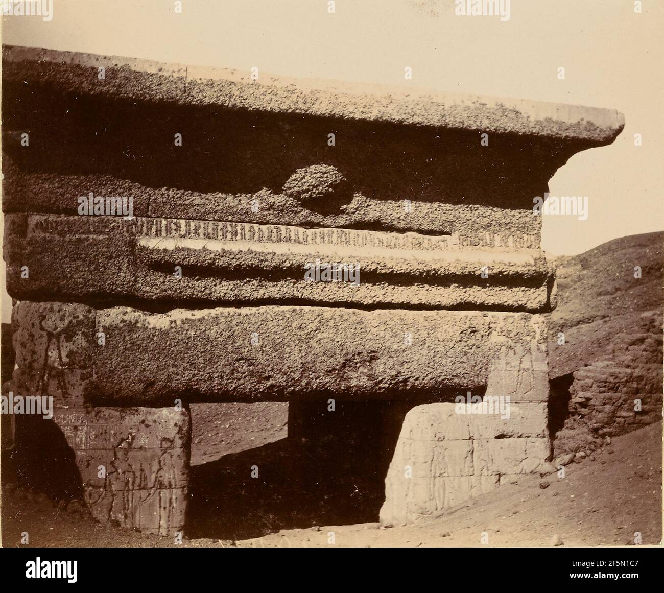 Ruins of stone arch. Unknown Stock Photo - Alamy