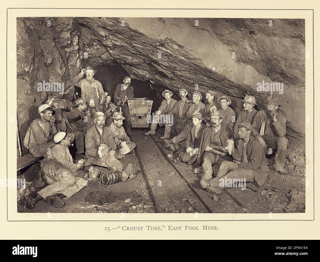 "Croust Time," East Pool Mine. John Charles Burrow (British, 1850 ...