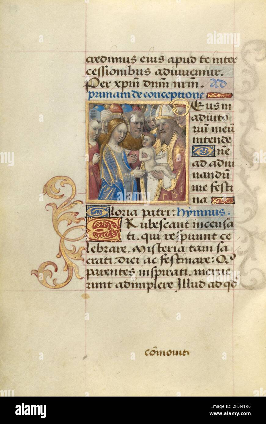 Presentation at the Temple. Master of Cardinal Bourbon (French, about ...