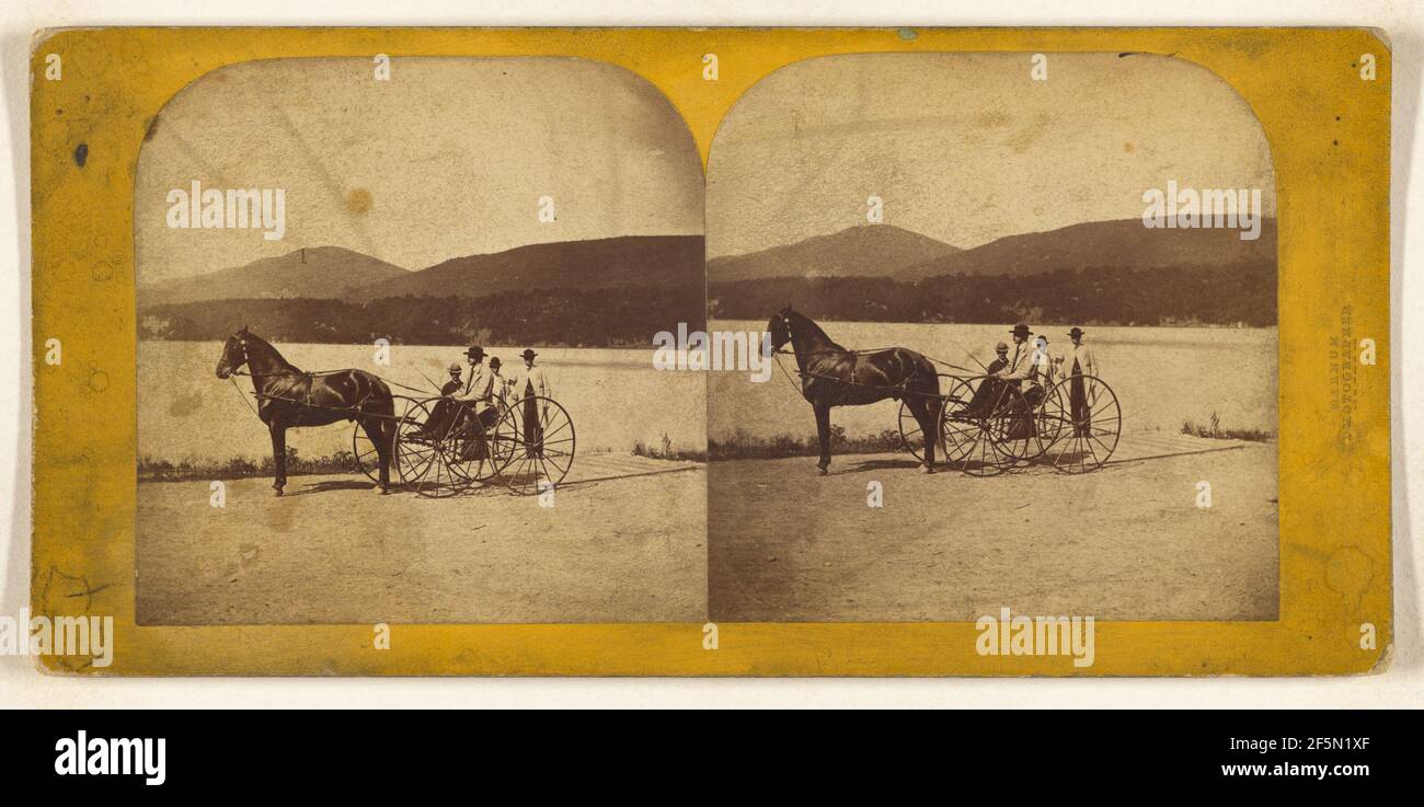 Man in horse drawn carriage hi-res stock photography and images - Alamy
