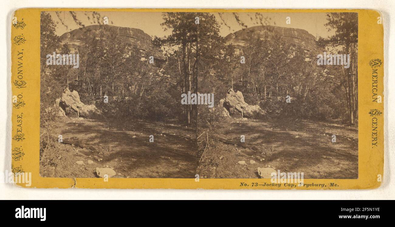 Jockey Cap, Fryeburg, Me.. Nathan W. Pease (American, 1836 - 1918 Stock ...