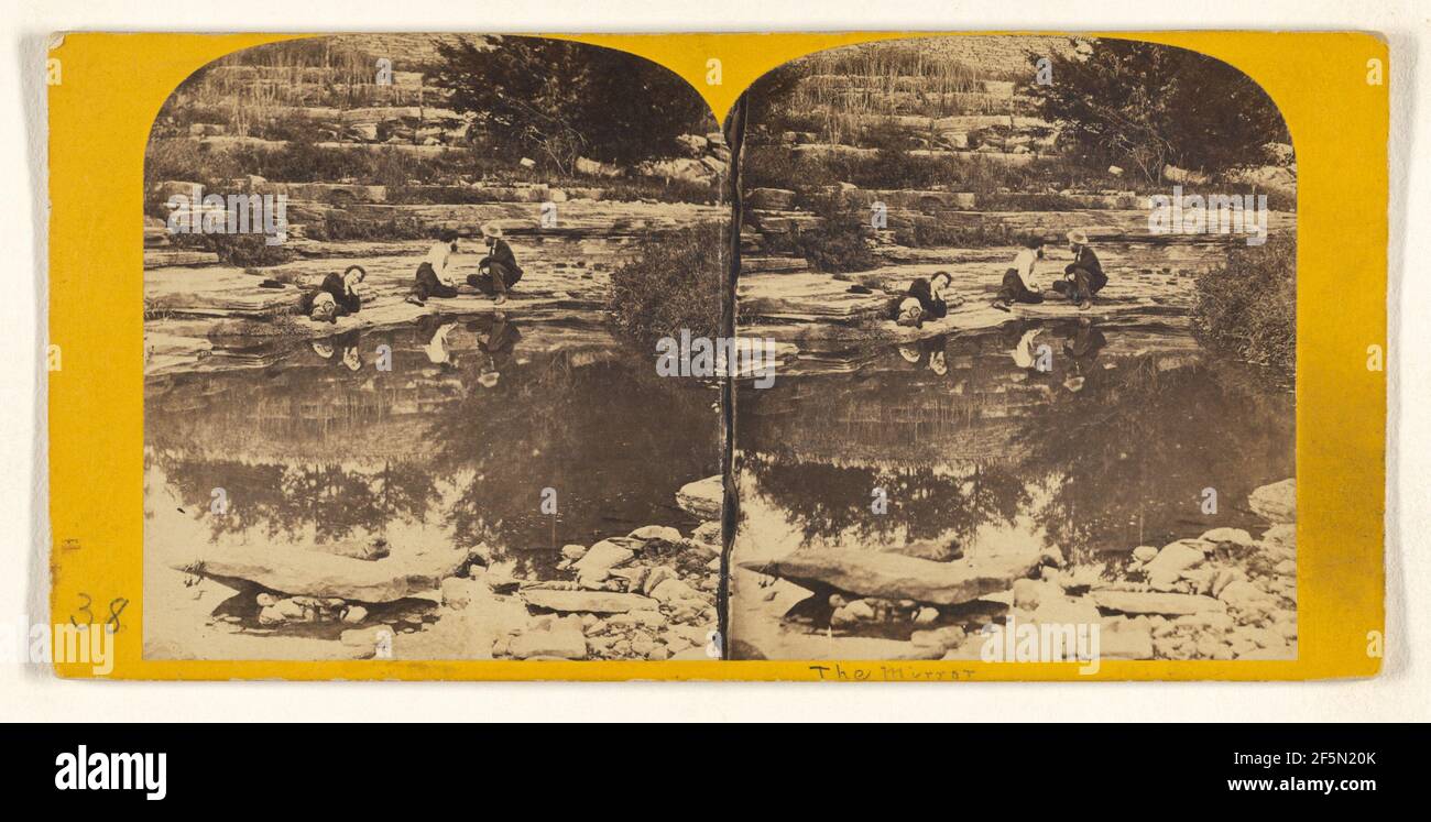 The Mirror. Kentucky. James Mullen (American, active 1860s - 1870s ...