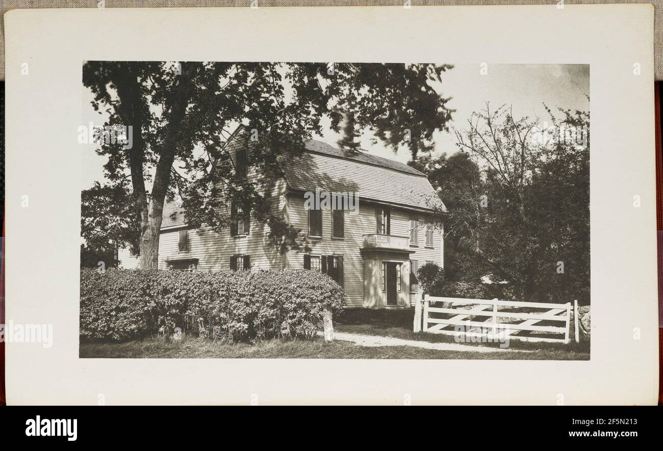 The Old Homestead of General Putnam, in Danvers. Wilson Flagg (American ...