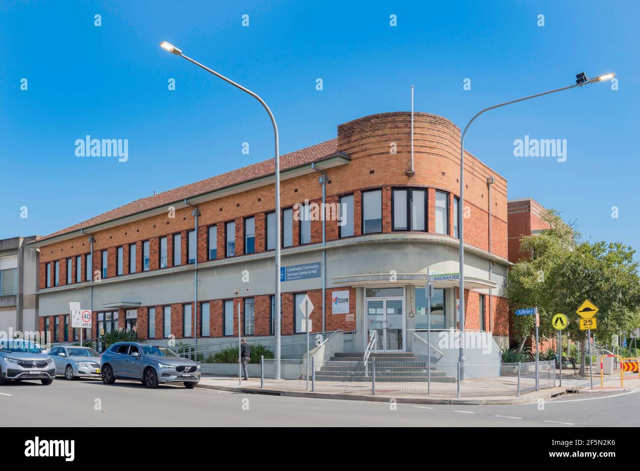 An inter-war Functionalist style designed building in Cabramatta ...