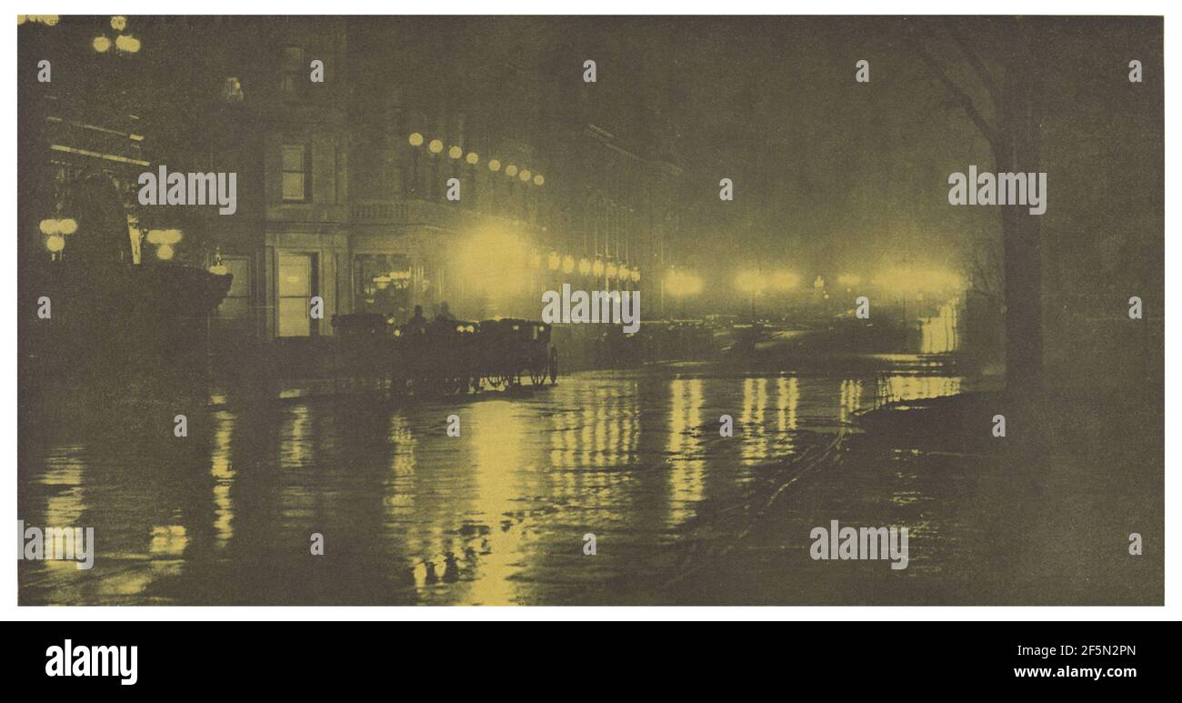 Early night photo Cut Out Stock Images & Pictures - Alamy