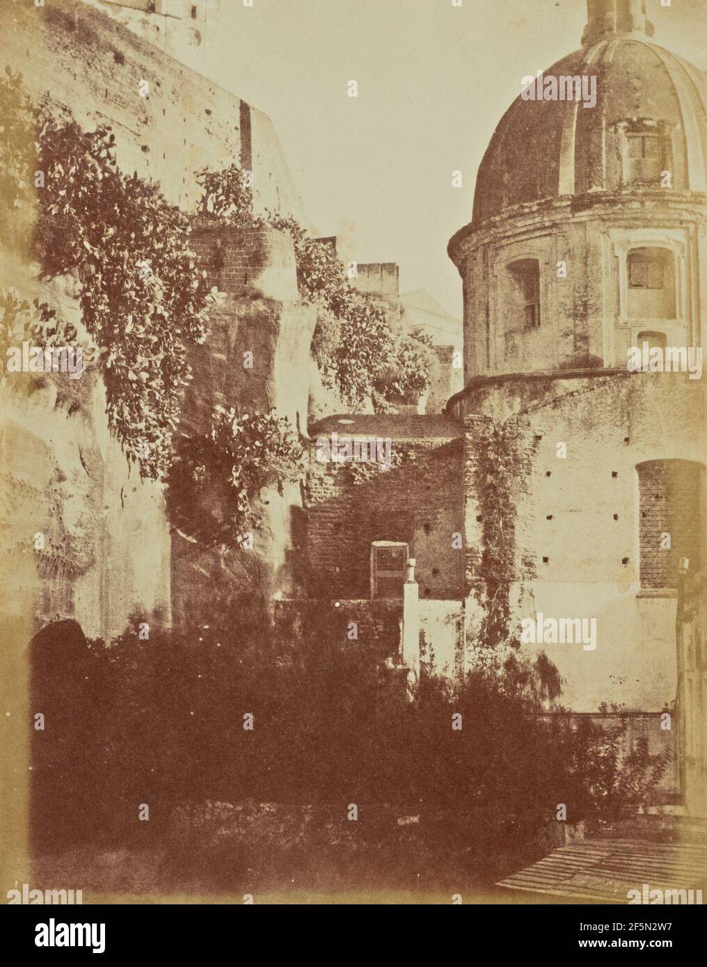 from a back window of the Hotel, Naples. Jane Martha St. John (British ...