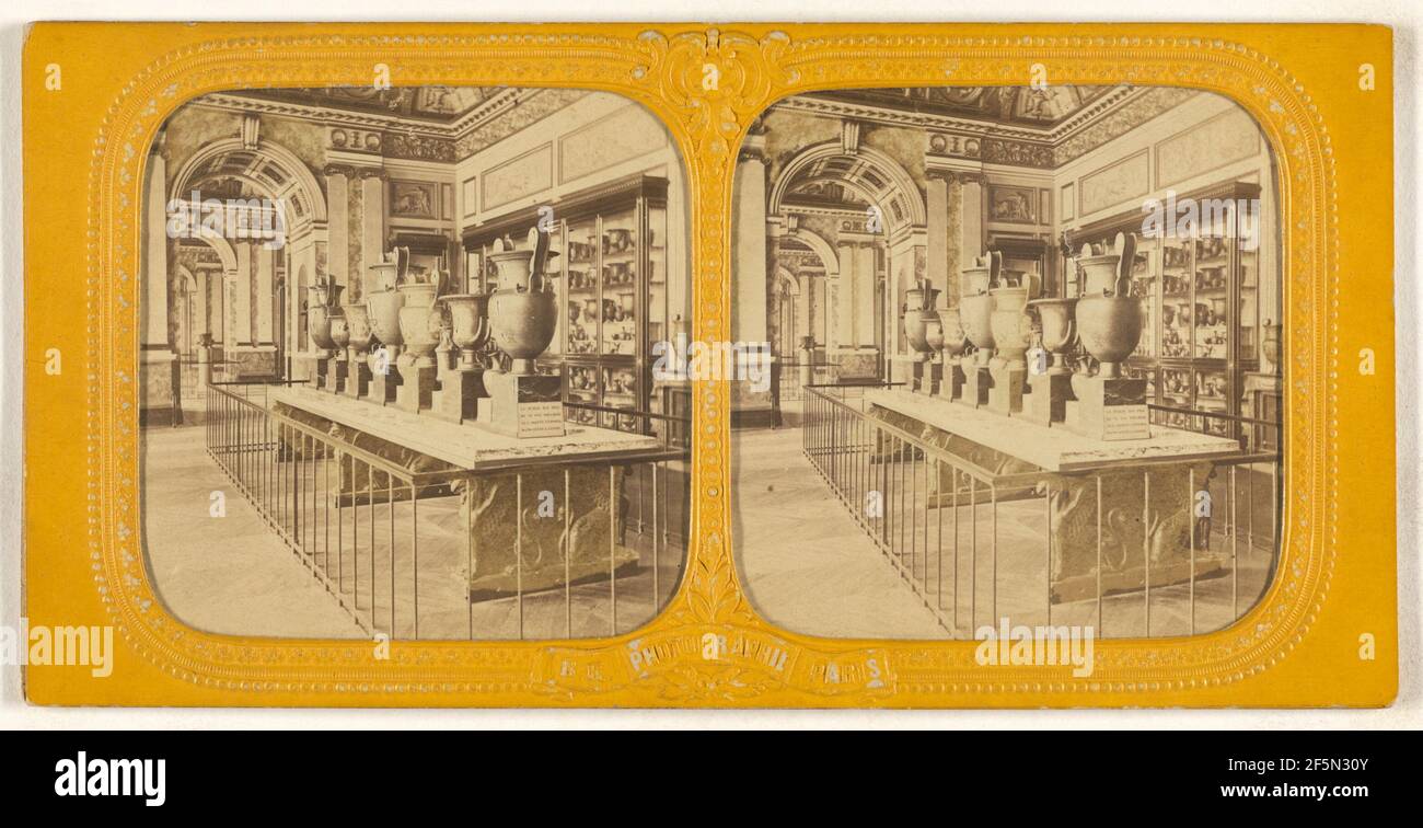 Musee du Louvre. Adolphe Block (French, 1829 - about 1900 Stock Photo ...