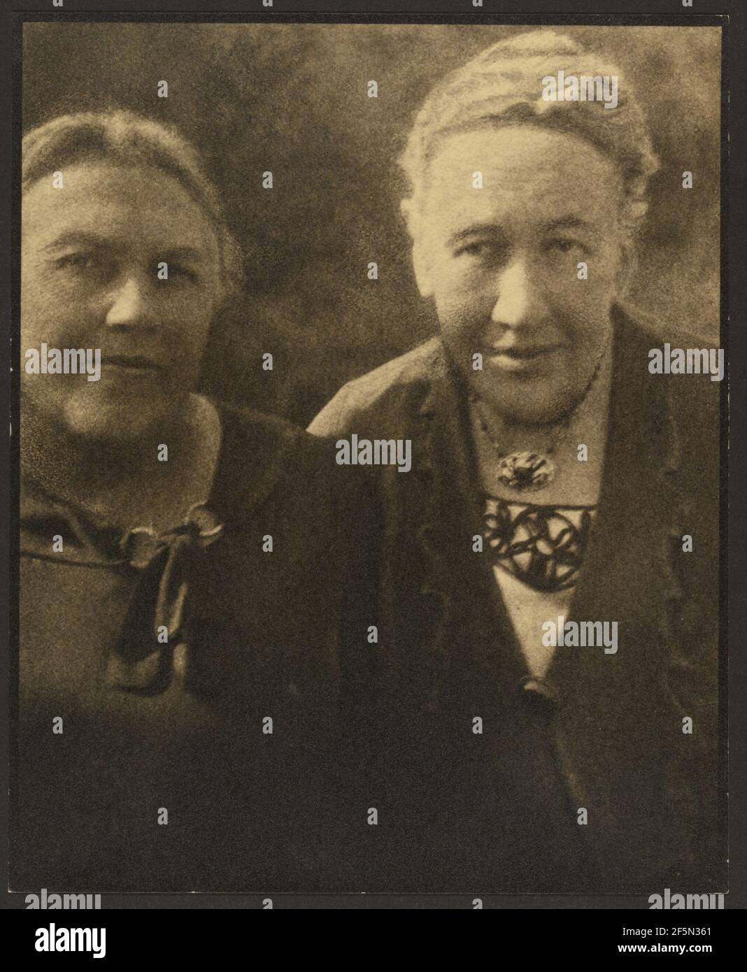 Portrait of Two Women Before Tapestry. Louis Fleckenstein (American ...