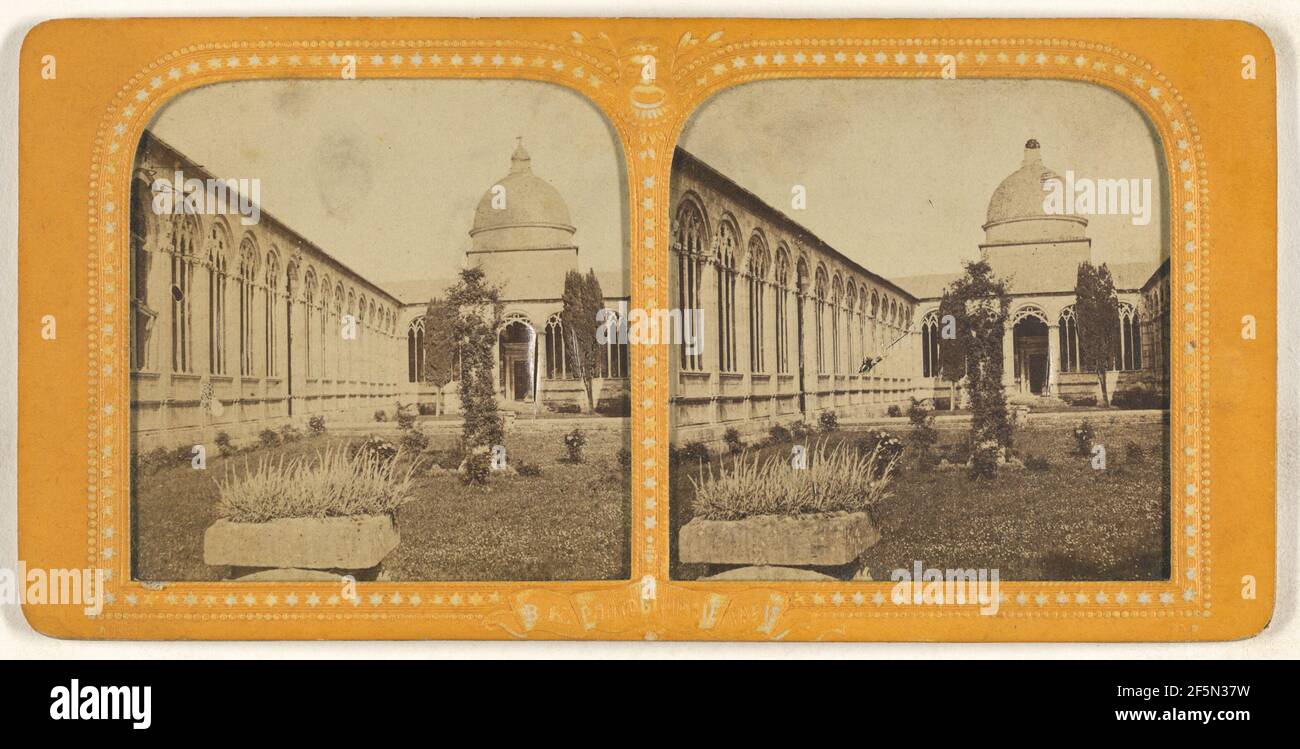 Le Campo Santo, Pisa. Adolphe Block (French, 1829 - about 1900 Stock ...