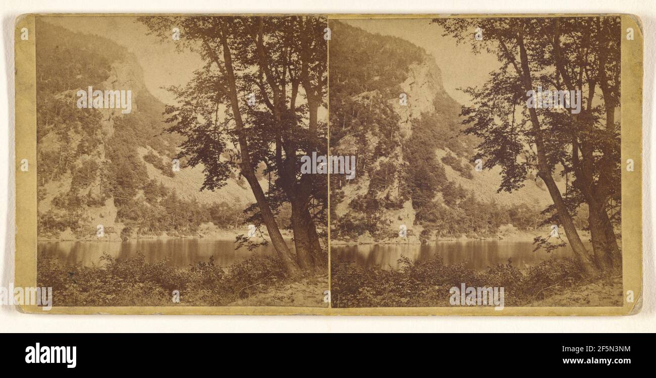 Indian Ladder Bluff, from the Banks of the River.. John Moran & J ...