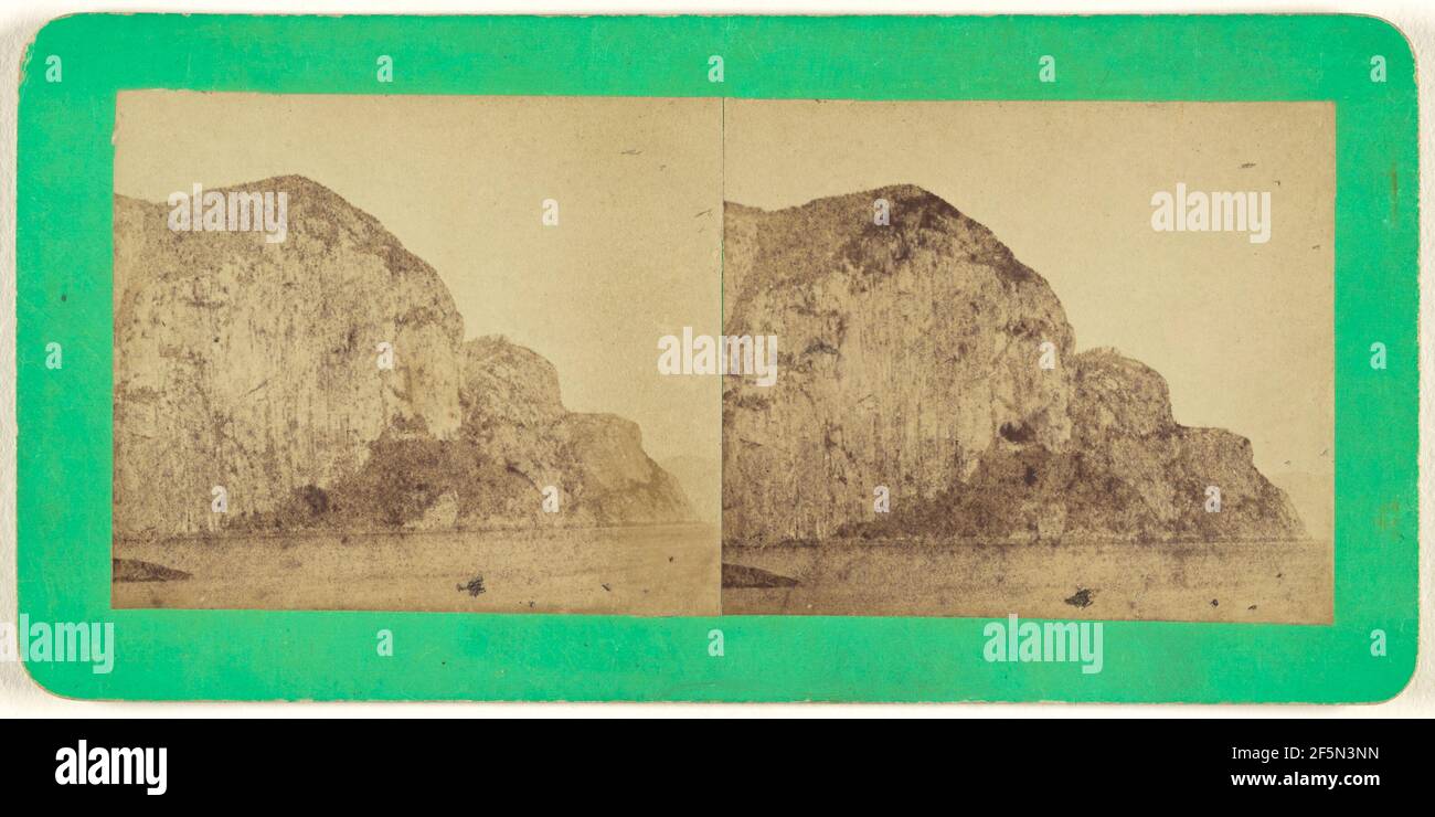 Cape Trinity on River Saguenay, 1800 feet high.. L. P. Vallée (Canadian ...