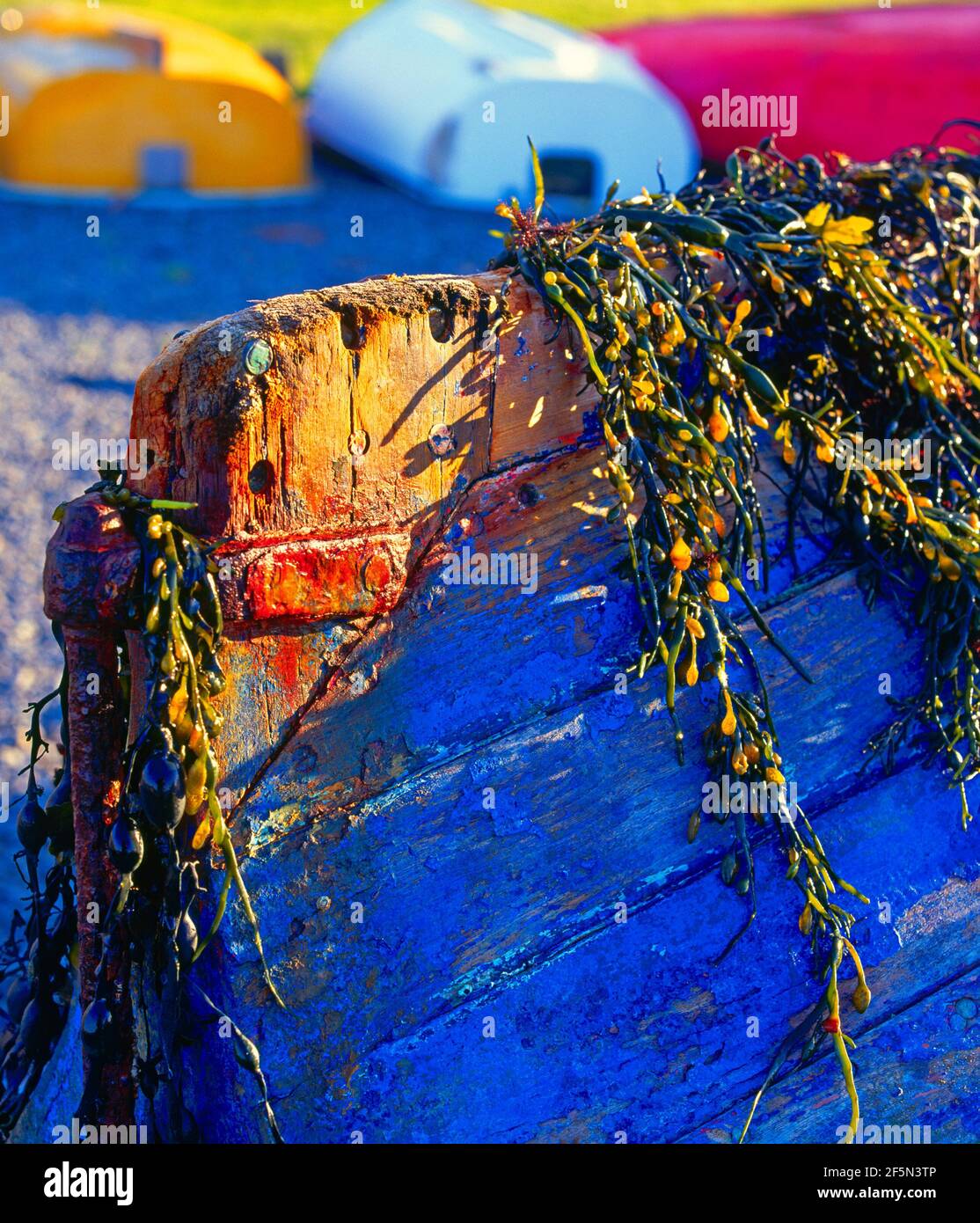Well worn fishing boat hi-res stock photography and images - Alamy