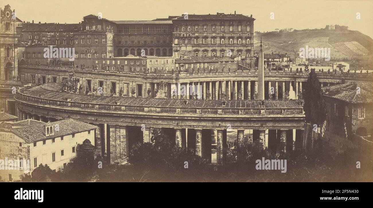 St. Peter's - Rome. Robert Macpherson (Scottish, 1811 - 1872 Stock ...