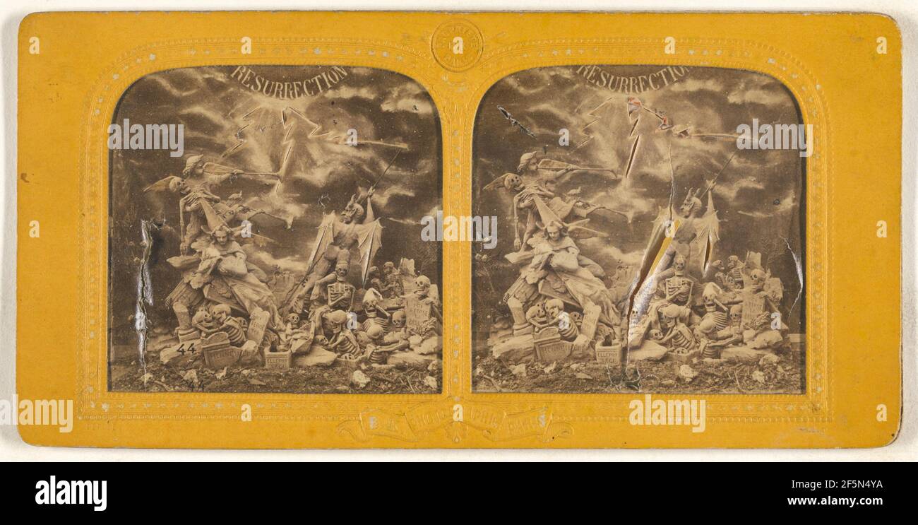 Resurrection. Adolphe Block (French, 1829 - about 1900 Stock Photo - Alamy