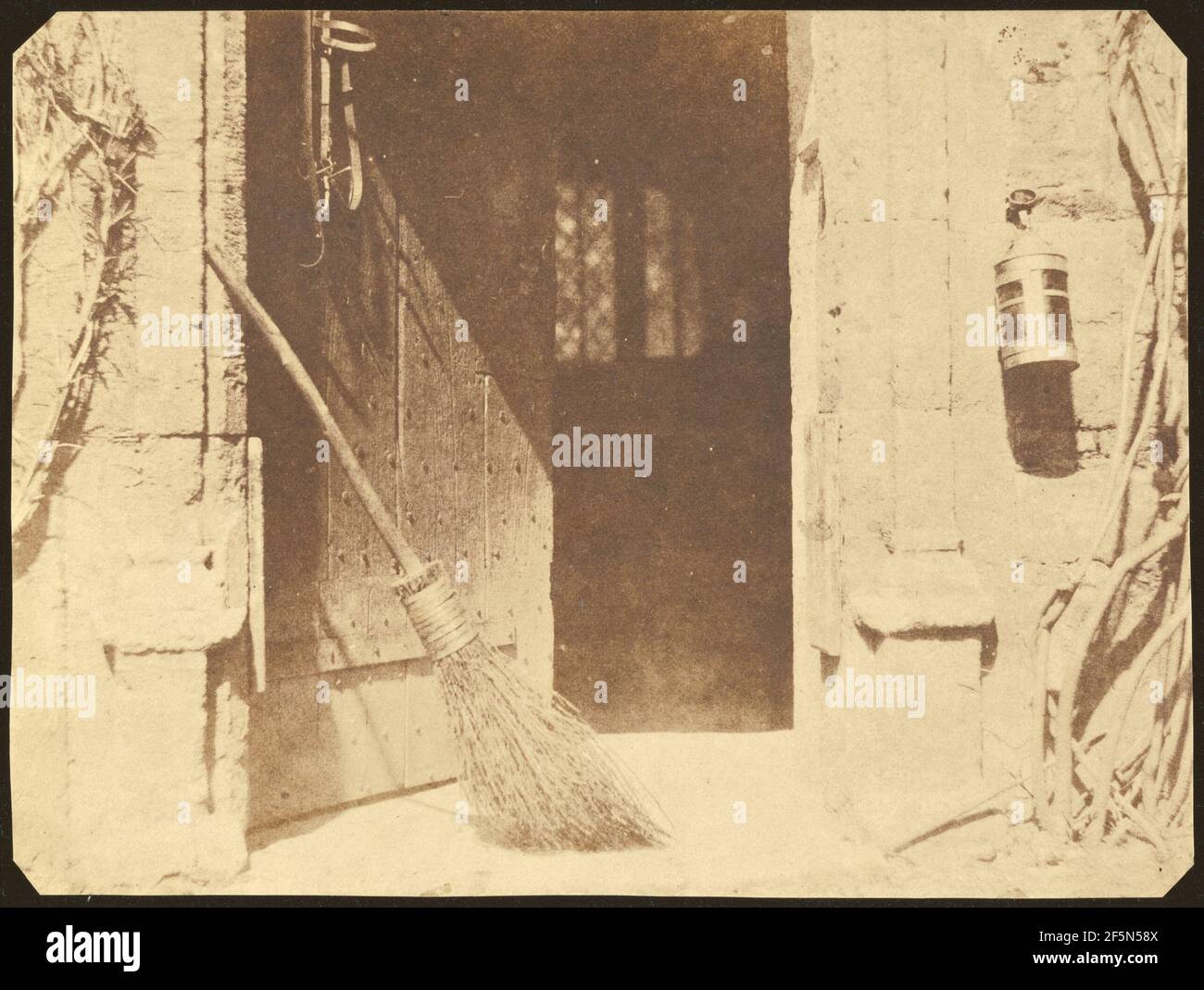 The Open Door. William Henry Fox Talbot (English, 1800 - 1877 Stock Photo - Alamy