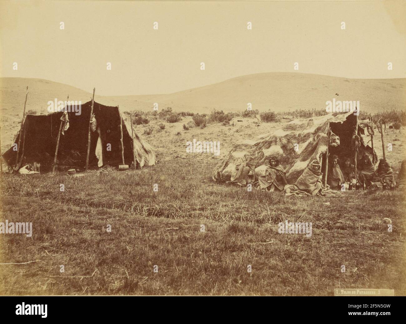 Tolde de Patagones.. Unknown Stock Photo - Alamy