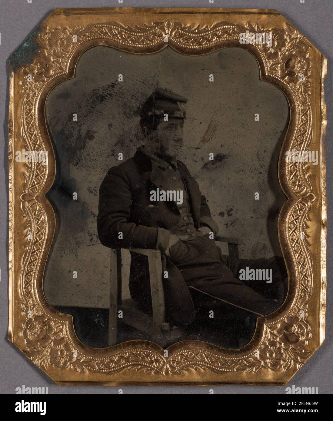 Portrait of Union Civil War Soldier / Portrait of Corporal Warren ...