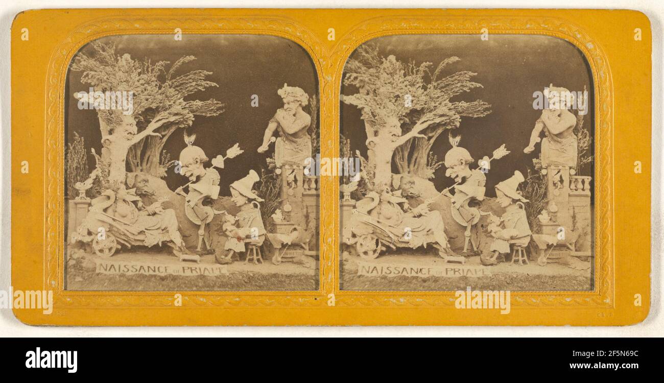 Naissance de Priape. Charles Dauvois (French, active 1860s Stock Photo ...