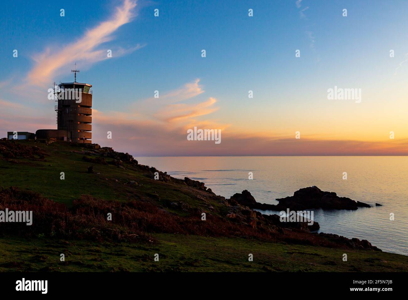 German tower channel island hi-res stock photography and images - Alamy