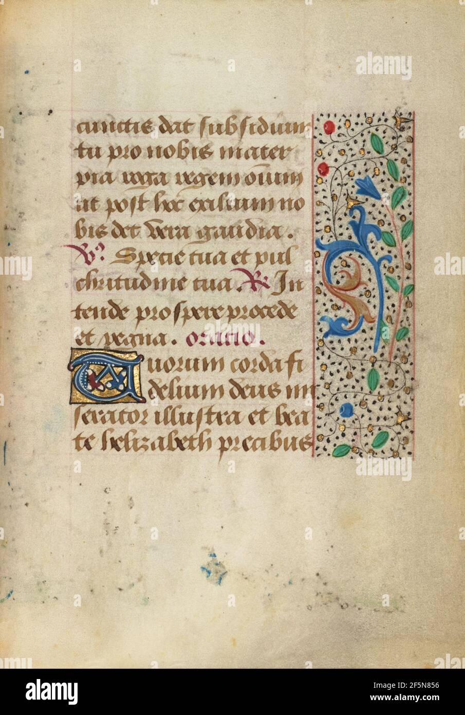 Decorated Text Page. Unknown Stock Photo - Alamy
