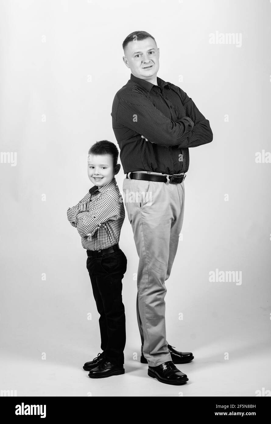 Father little son. Best friends. Dad and adorable child. Parenthood ...