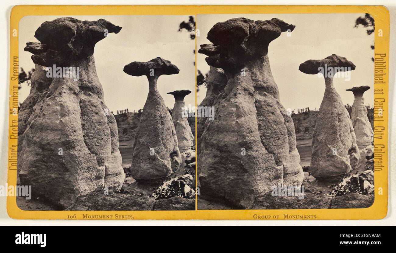 Group of Monuments. Joseph Collier (American, born Scotland, 1836 ...