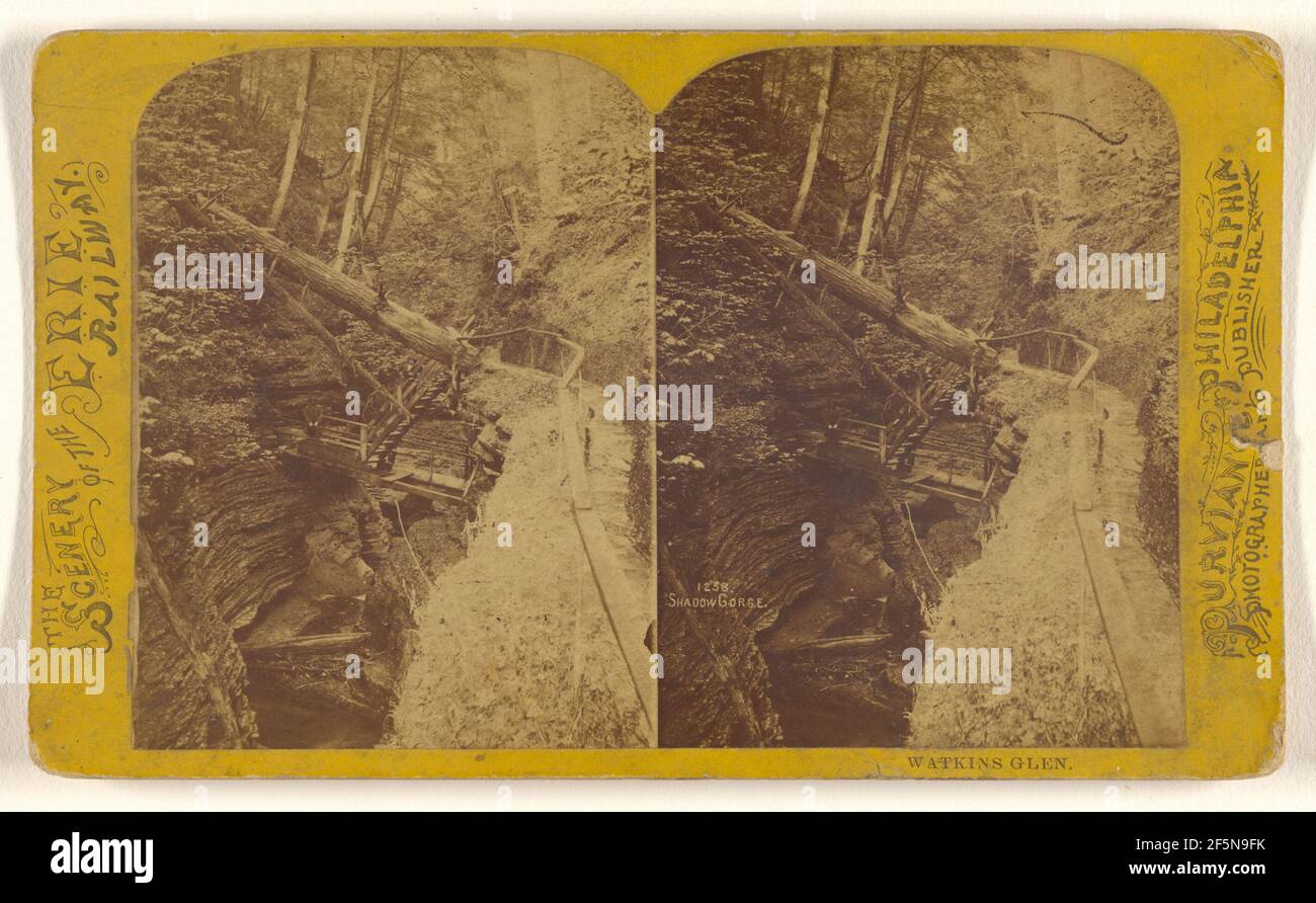 Shadow Gorge. Watkins Glen.. William T. Purviance (American, active ...