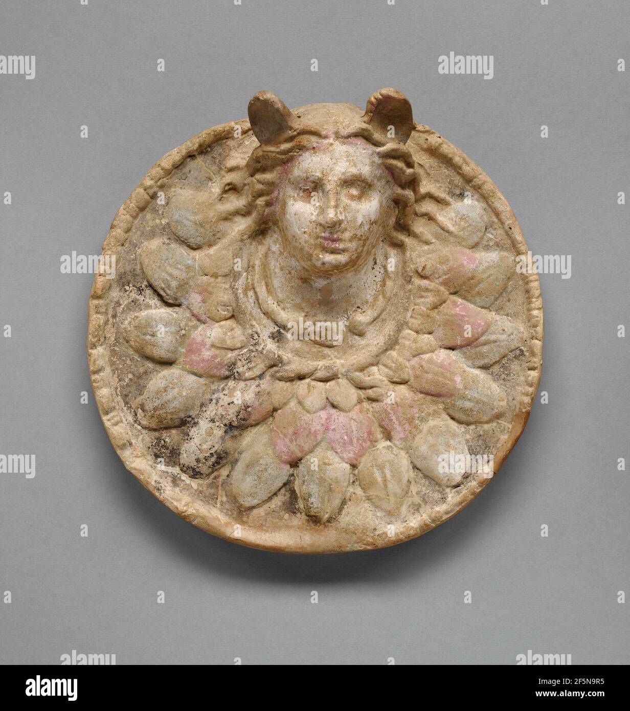 Clipeus with the Head of Medusa. Unknown Stock Photo - Alamy