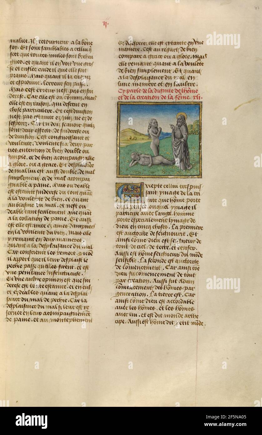 The Creation of Eve. Unknown Stock Photo - Alamy