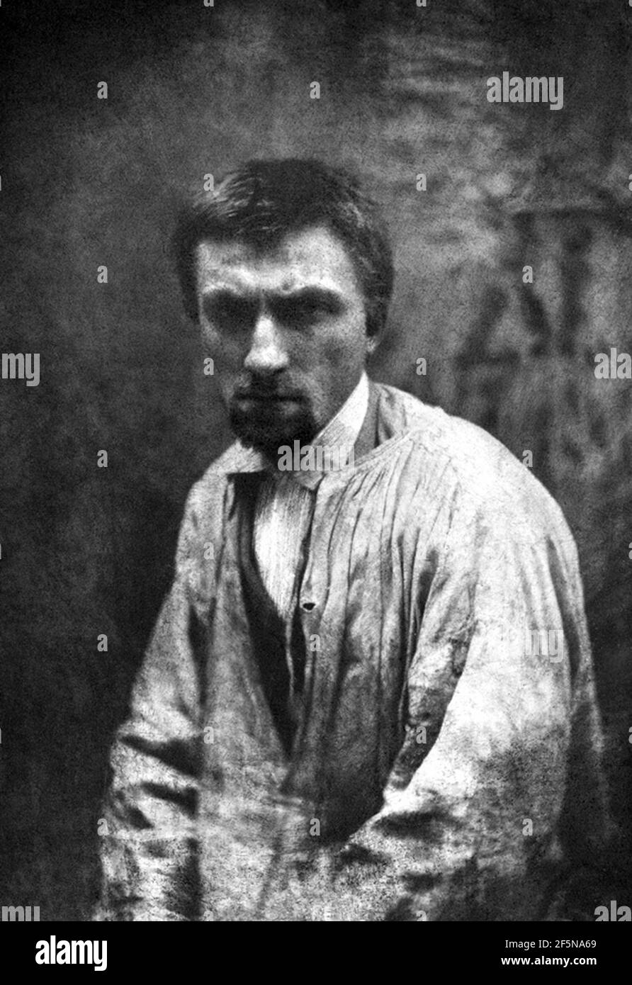 Vintage portrait photo of French sculptor Auguste Rodin (1840 – 1917 ...