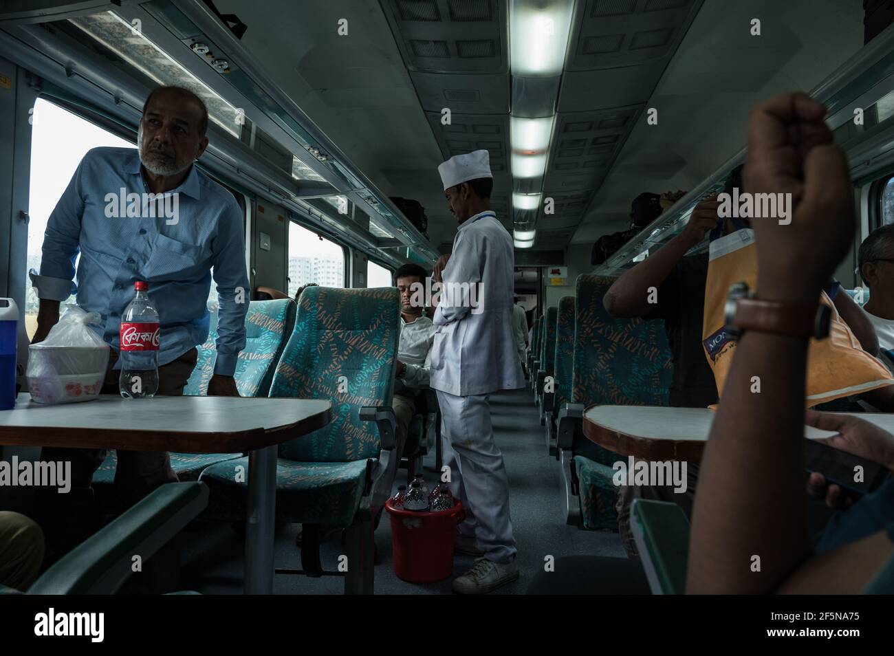 The Maitree Express train runs between the Bangladeshi capital of Dhaka ...