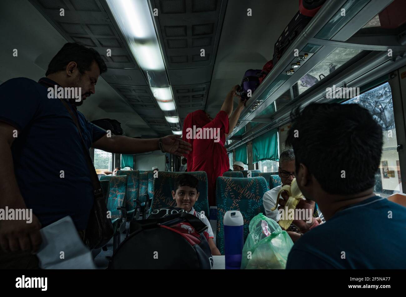 The Maitree Express train runs between the Bangladeshi capital of Dhaka ...