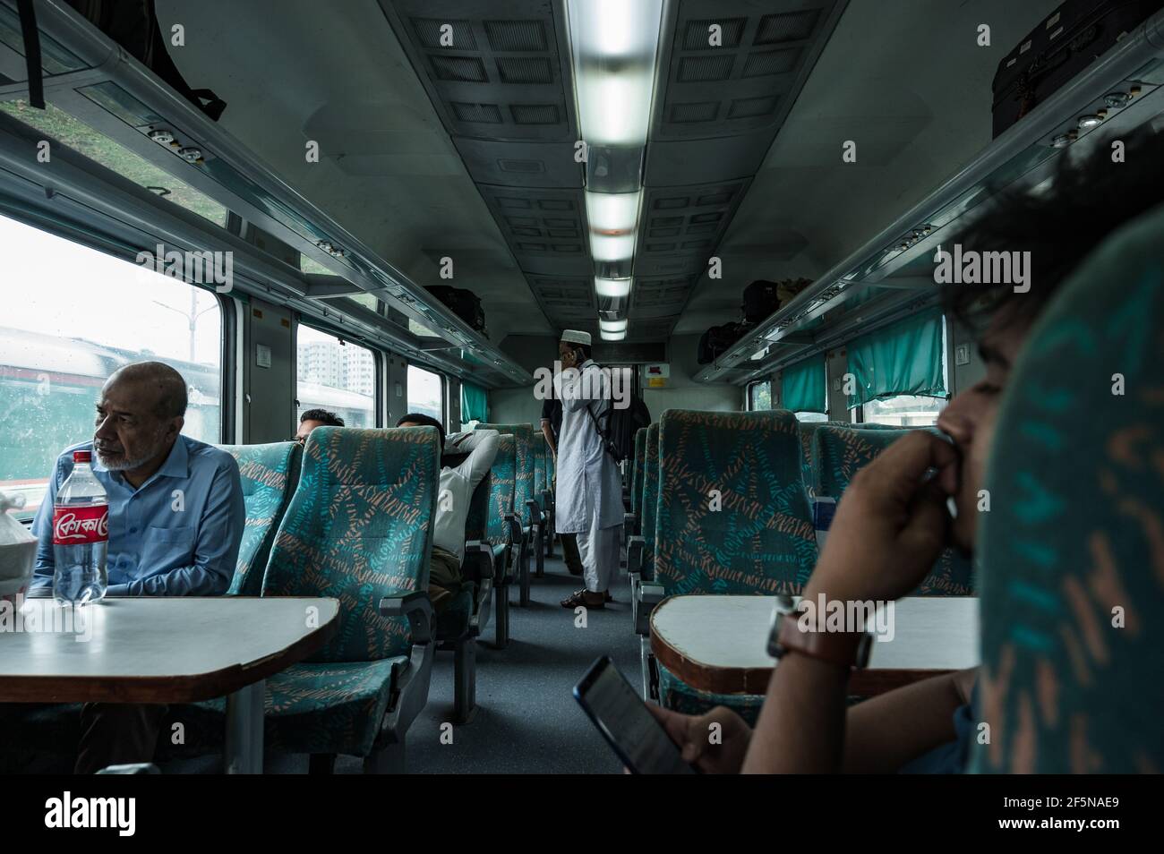 The Maitree Express train runs between the Bangladeshi capital of Dhaka ...