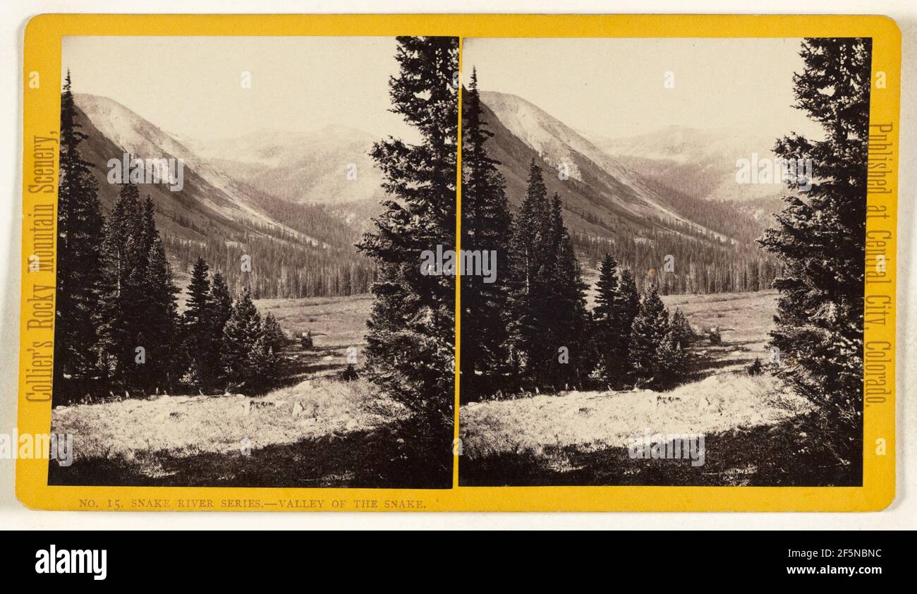 Valley of the Snake. Snake River, Colorado. Joseph Collier (American ...