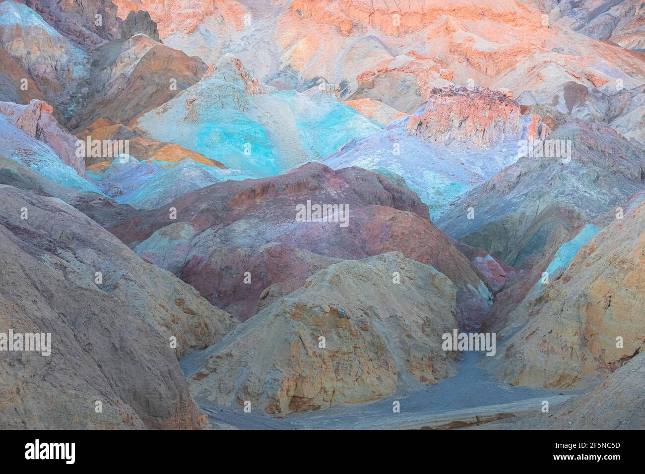 Pastel colour and abstract texture of the otherworldly colurful ...