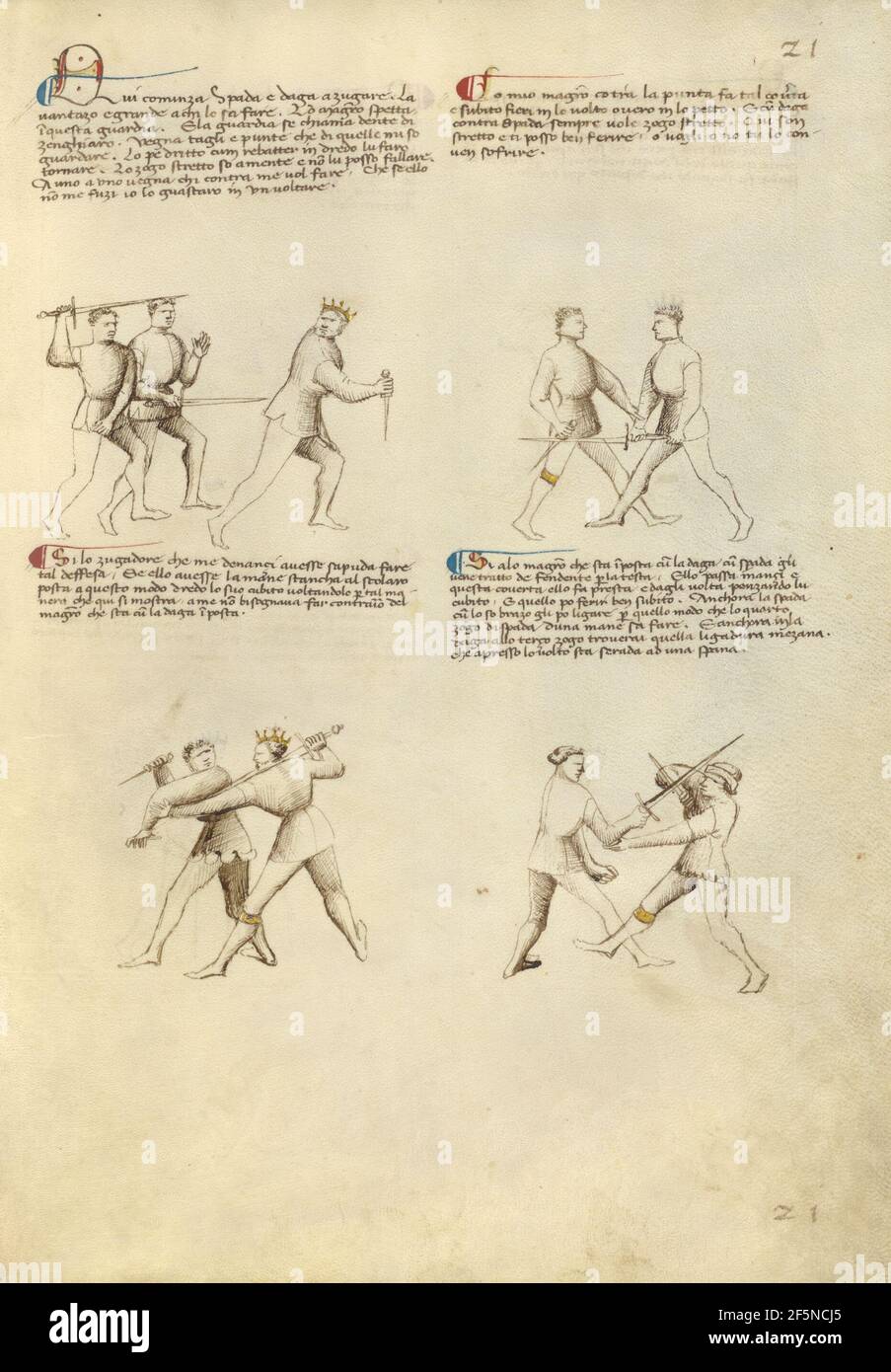 Combat with Dagger and Sword. Fiore Furlan dei Liberi da Premariacco ...