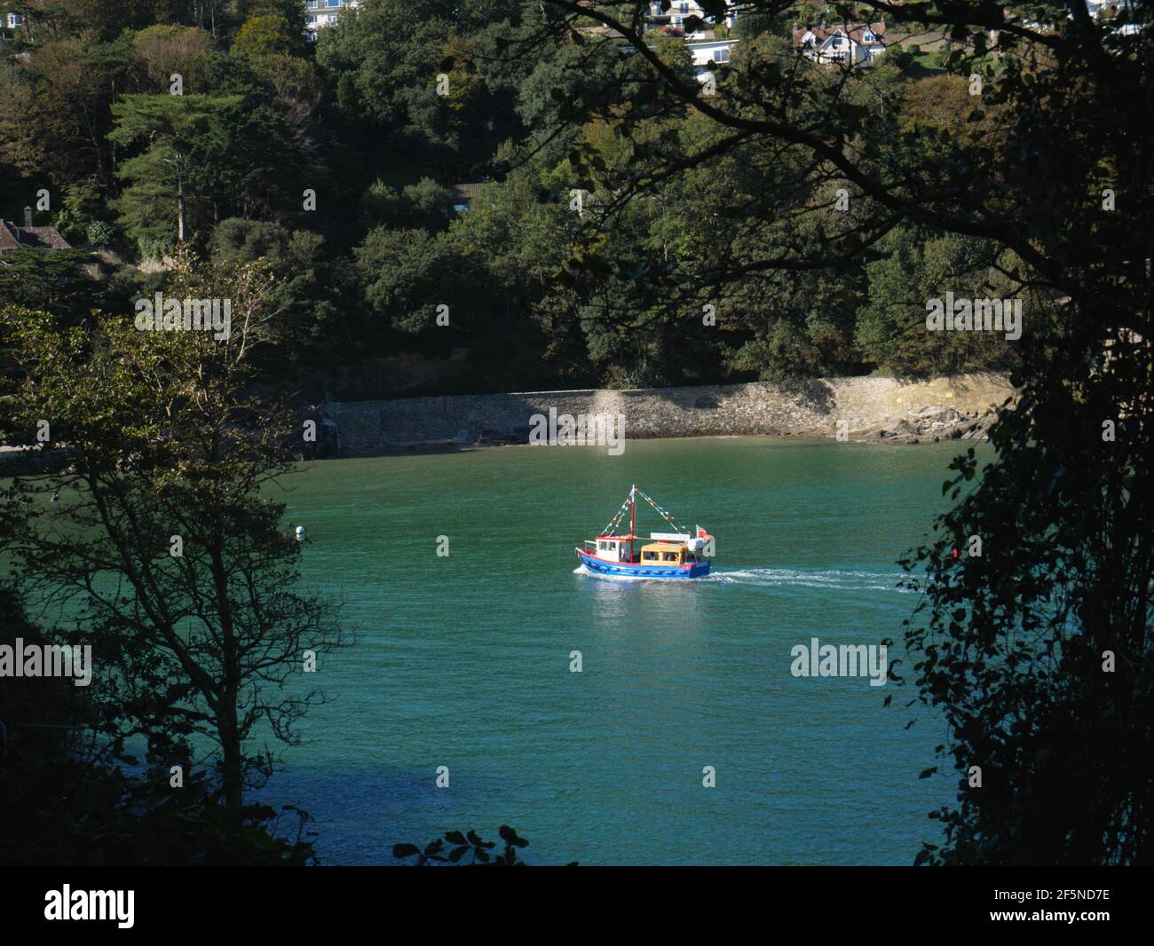 The South Sands ferry at South Sands, Salcombe, Devon Stock Photo - Alamy