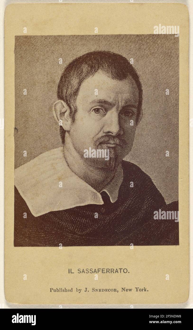 Il Sassaferrato.. J. Snedecor (American, active New York 1860s - 1880s ...