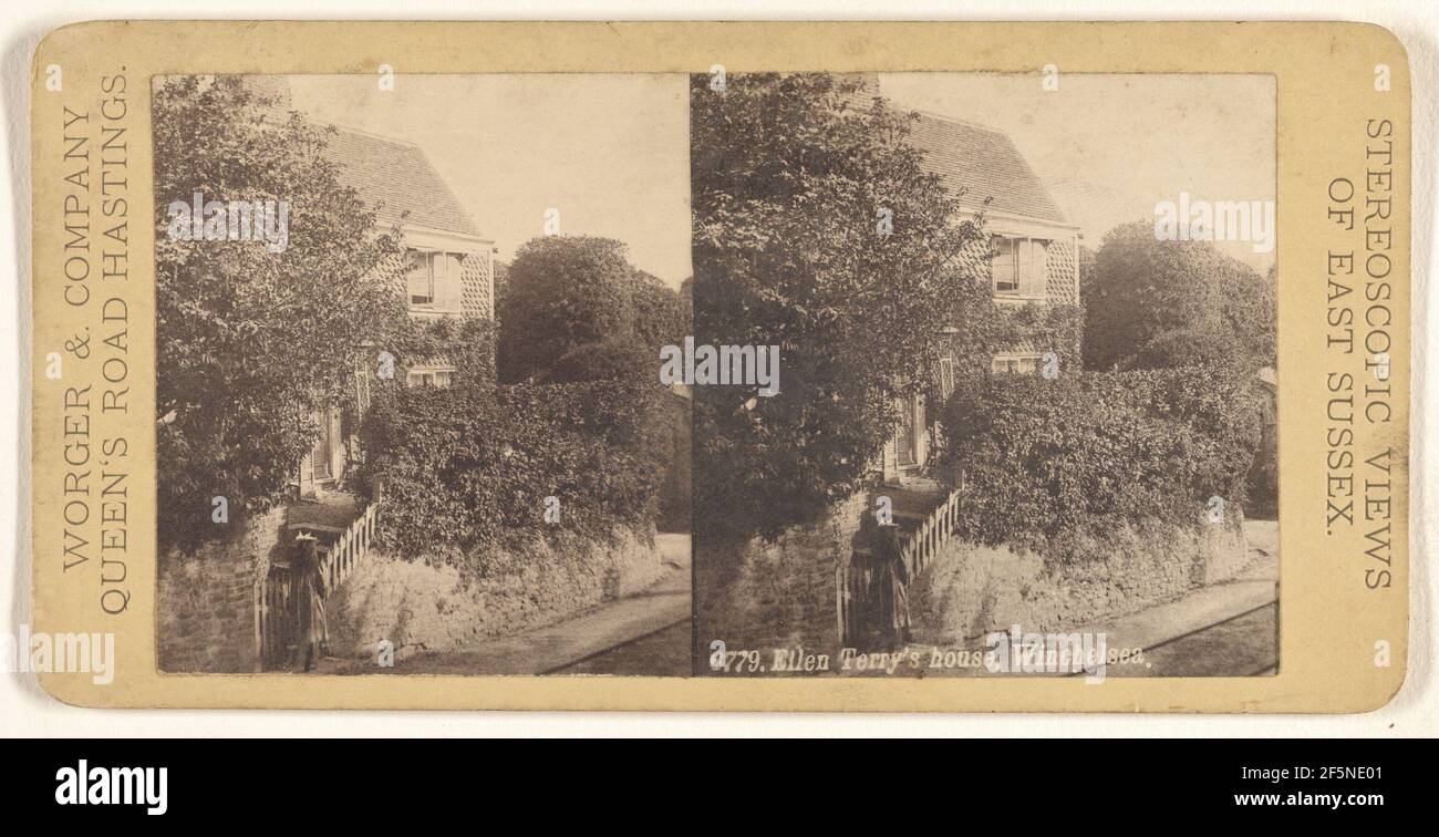 Ellen Terry's house, Winchelsea.. Worger & Company Stock Photo - Alamy