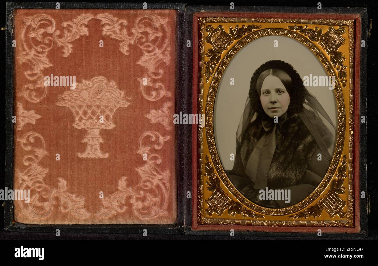 Portrait of Miss L.P. Lisson. Attributed to J. Sidney Brown (American ...