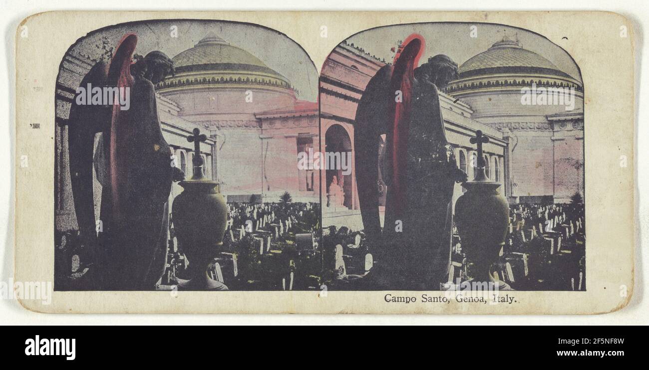 Campo Santo, Genoa, Italy.. Unknown Stock Photo - Alamy