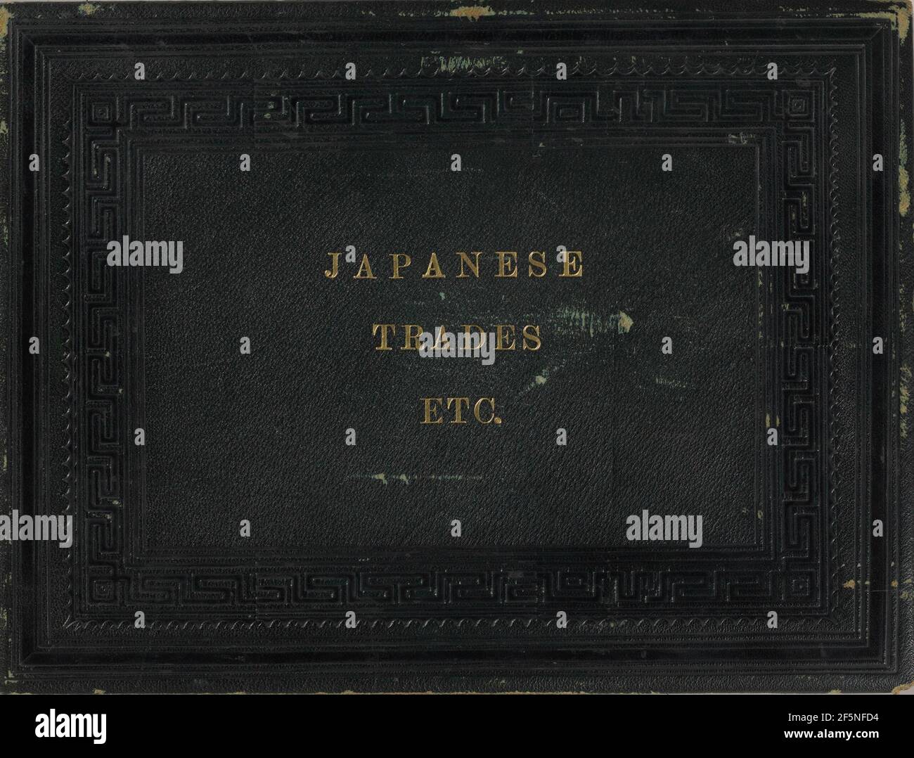 Japanese Trades, Etc. (cover title) Occupational scenes of 19th century ...