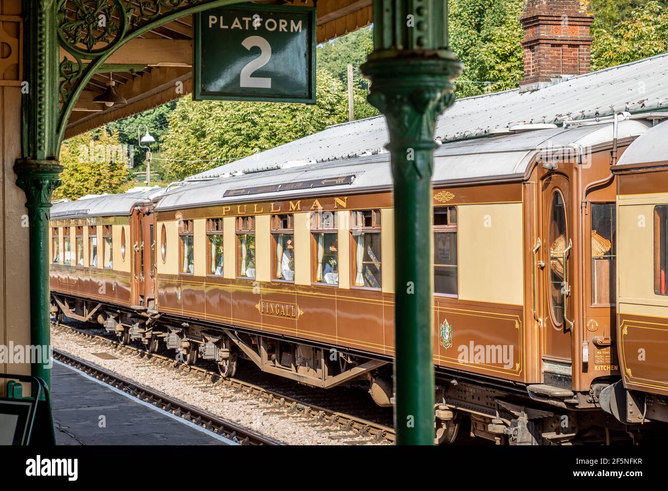 Pullman Kitchen First 'Fingall', Horsted Keynes station on the Bluebell ...