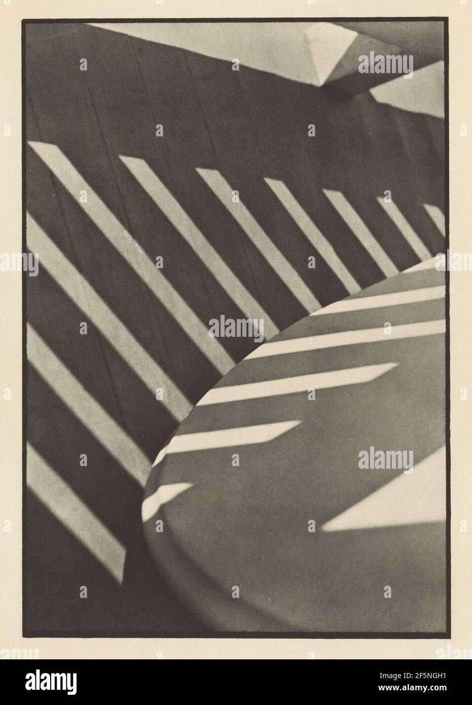 Photograph - New York Abstraction, Porch Shadows. Paul Strand (American ...