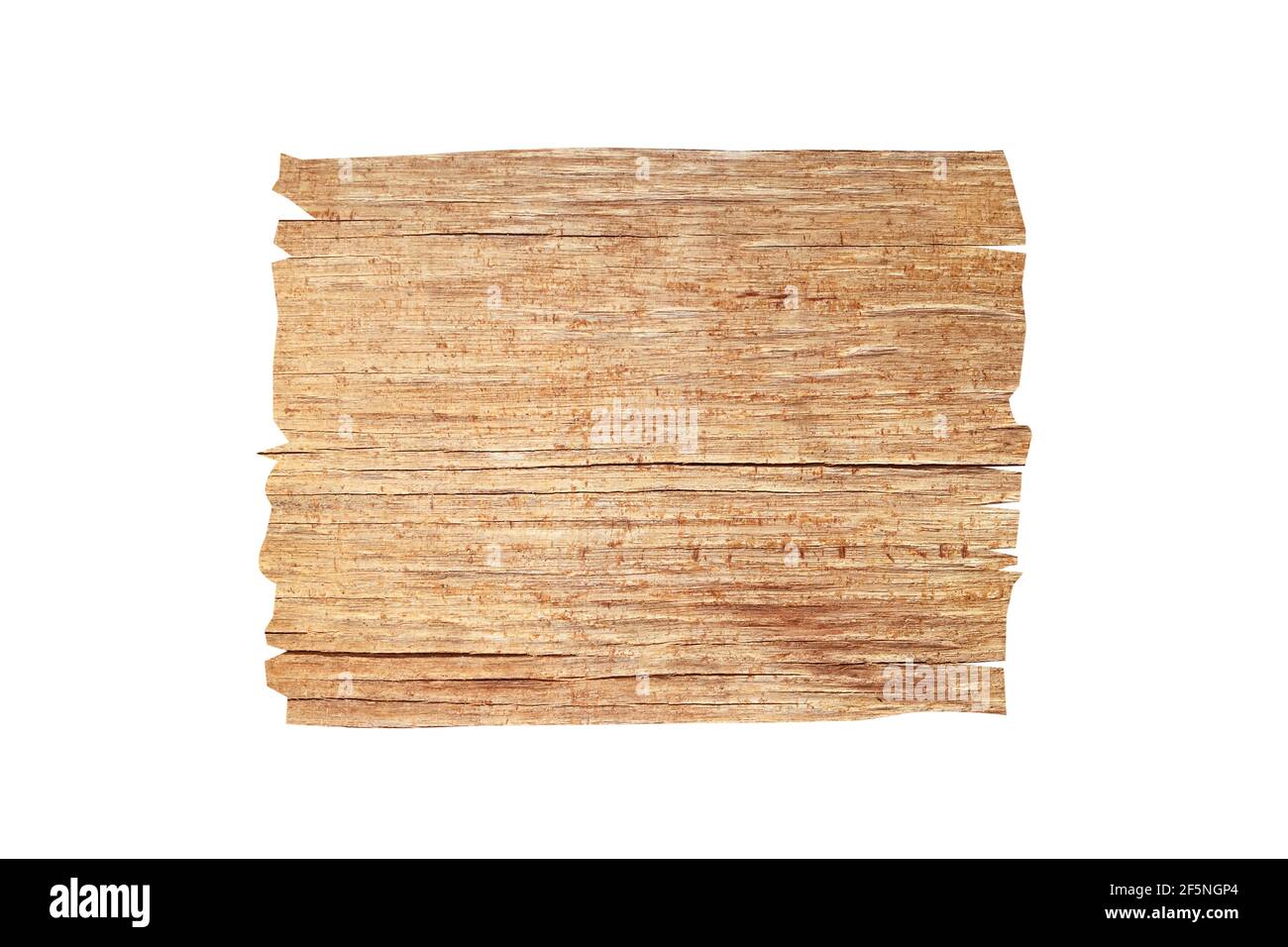 Horizontal wooden sign isolated on white background with clipping path ...